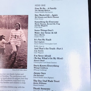 Vintage Vinyl Marlo Thomas & Friends Free to Be A Family LP Record ...