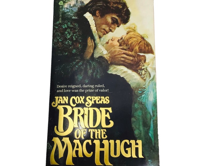 Jan Cox Spears the Bride of Machugh 1978 Avon PB Book Historical ...