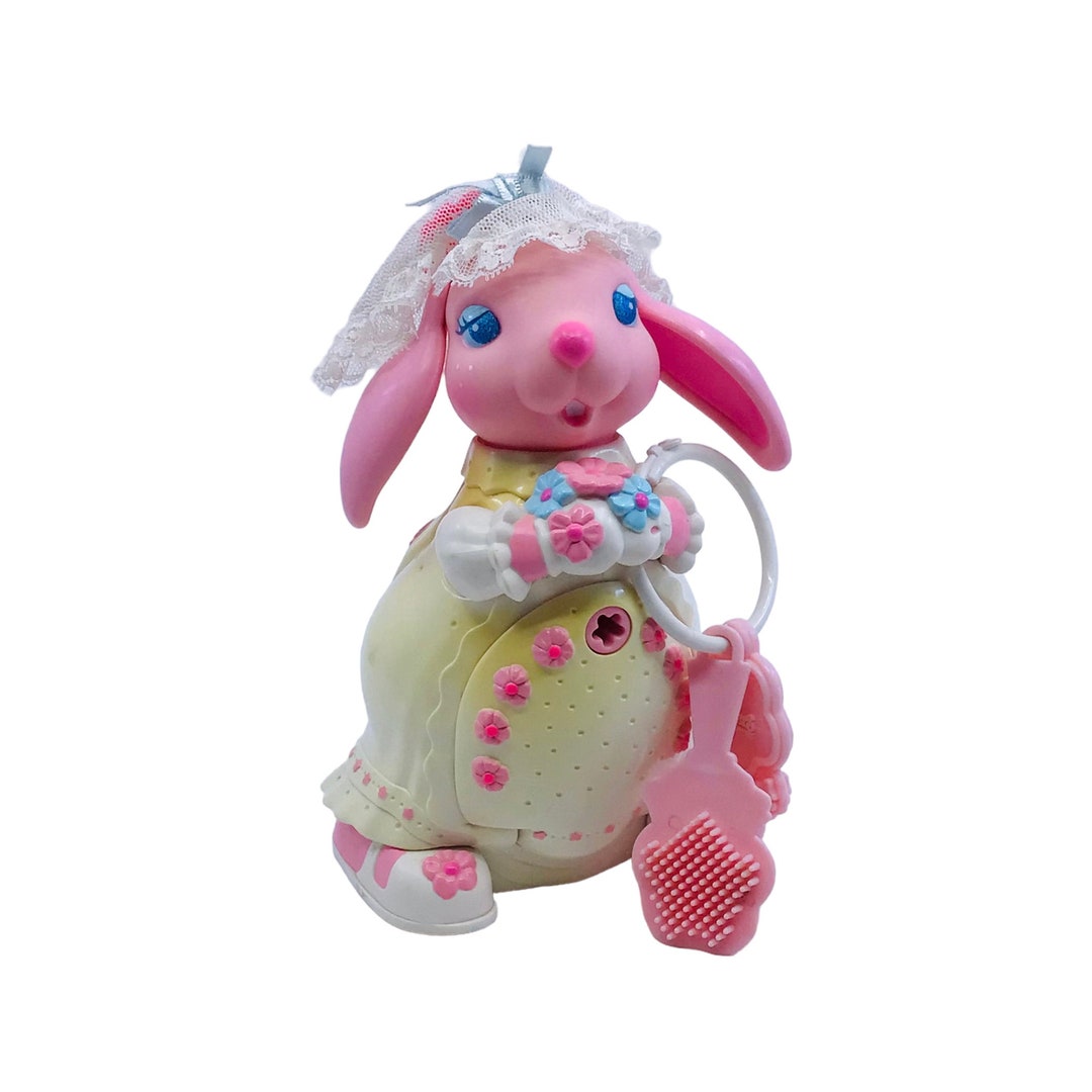 Vintage 80s Tonka KEYPERS Joyful Bunny Rabbit Toy - Etsy