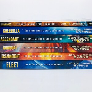 The Royal Marine Space Commandos Complete Series 1-6 Paperback Books Commando Guerrilla ...