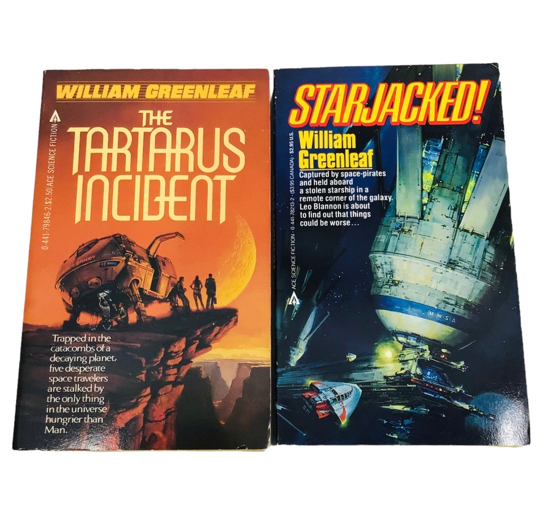 William Greenleaf the Tartarus Incident 1983 & Starjacked - Etsy