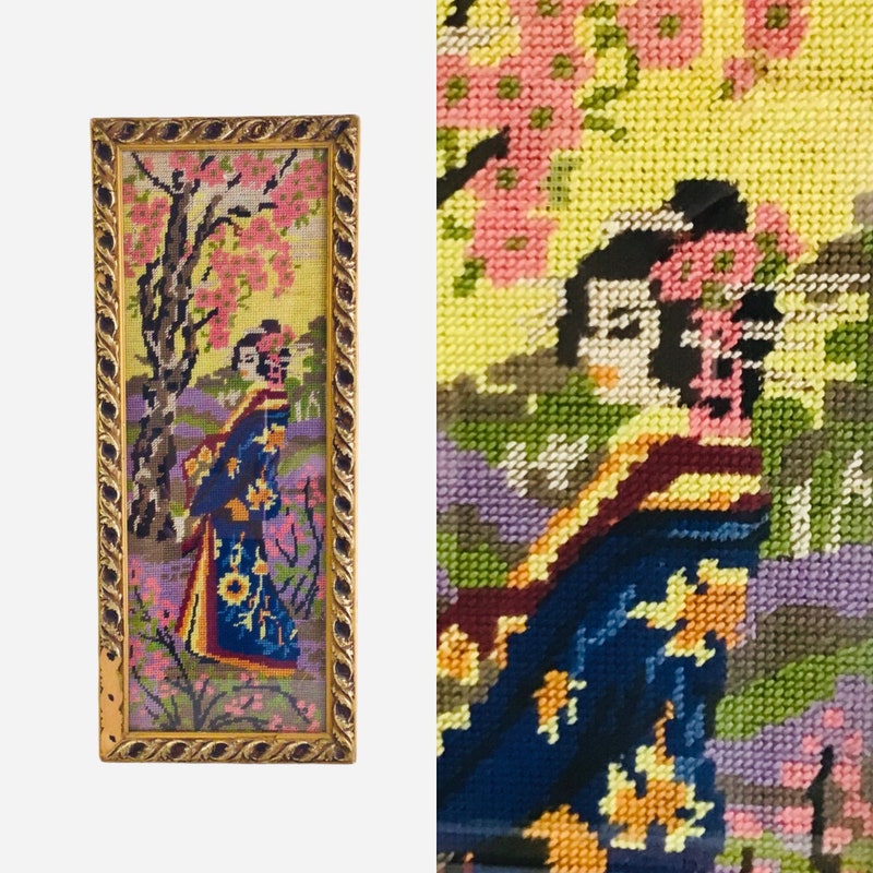 Needlepoint Wall Art - Etsy