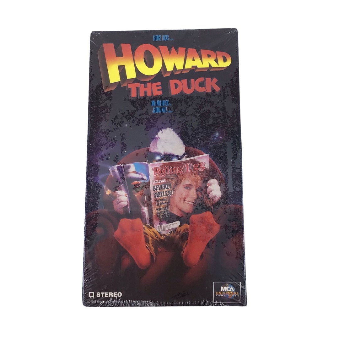 SEALED Howard the Duck VHS Factory Sealed - Etsy