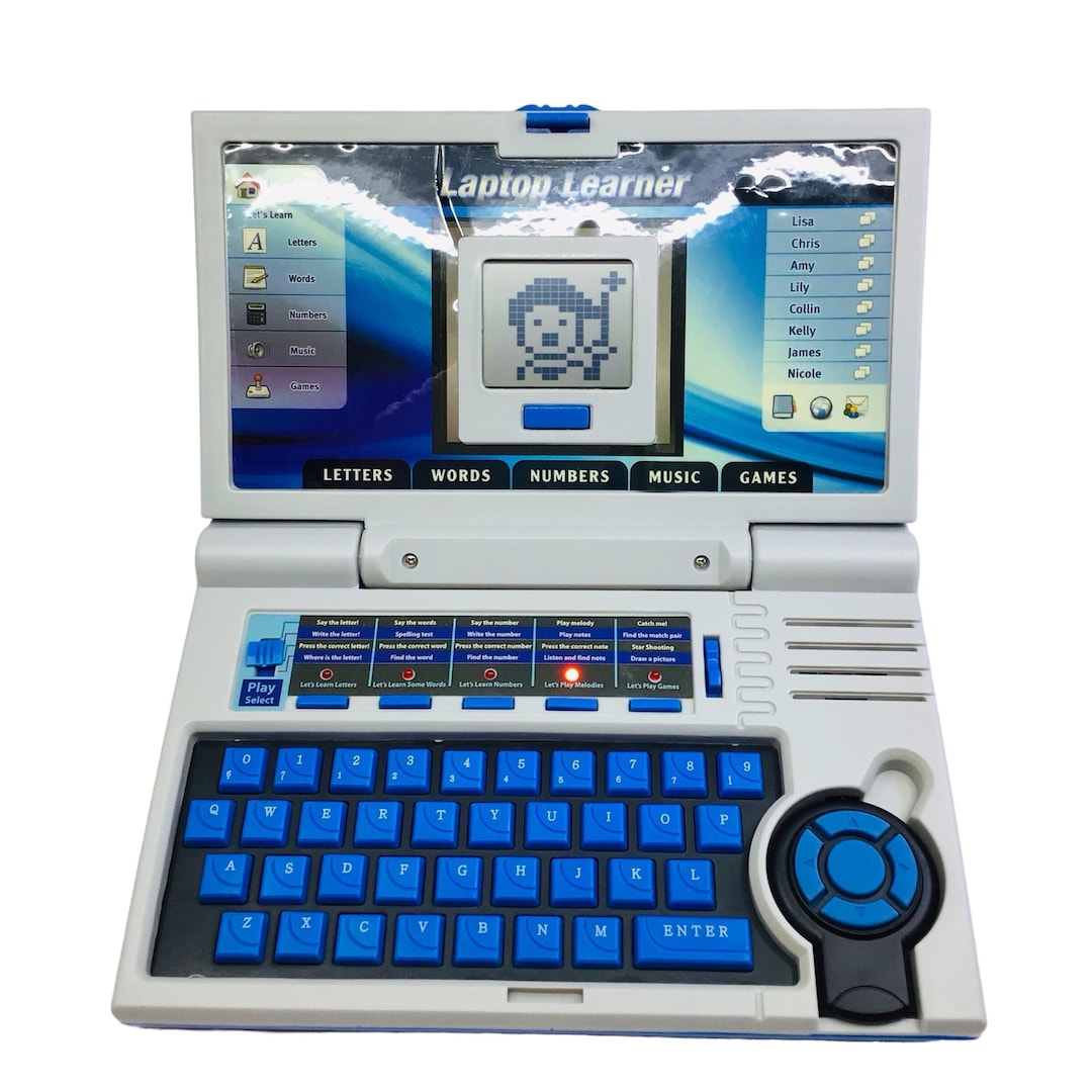 LAP168 PC Tutor Laptop Learner W/ Case & Instruction Manual Preowned ...