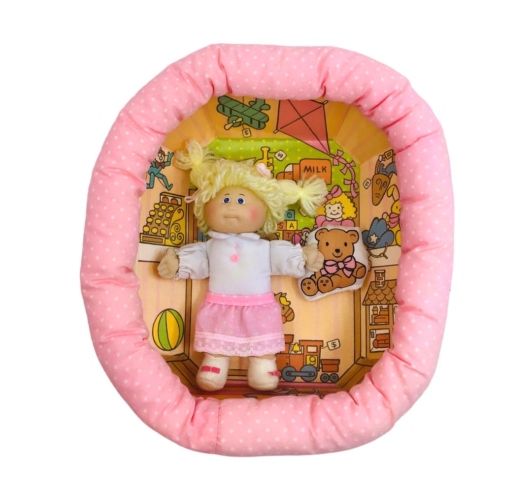 Vintage 1983 Cabbage Patch Kids Pin Ups Susie Caryn Toy Store Coleco - Etsy