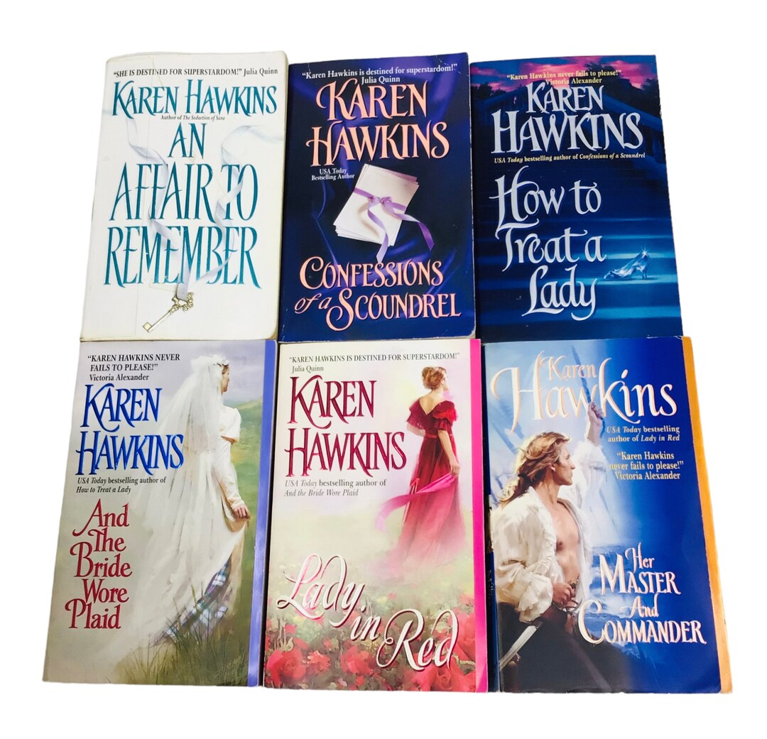 Karen Hawkins Complete Set Talisman Ring Series Books 1-5 Her Master ...