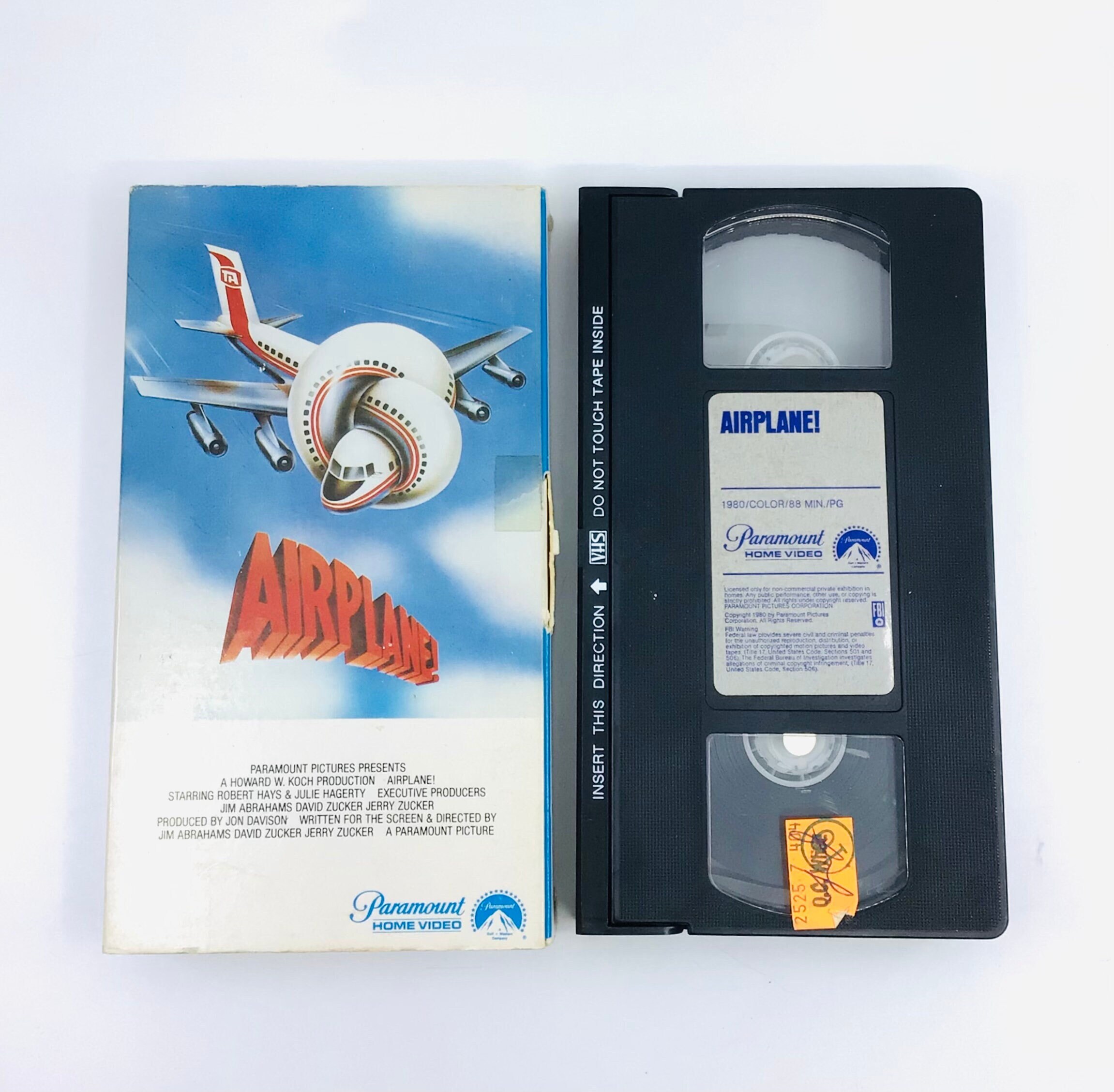 Airplane VHS 1980 Paramount Home Video First Release Comedy | Etsy