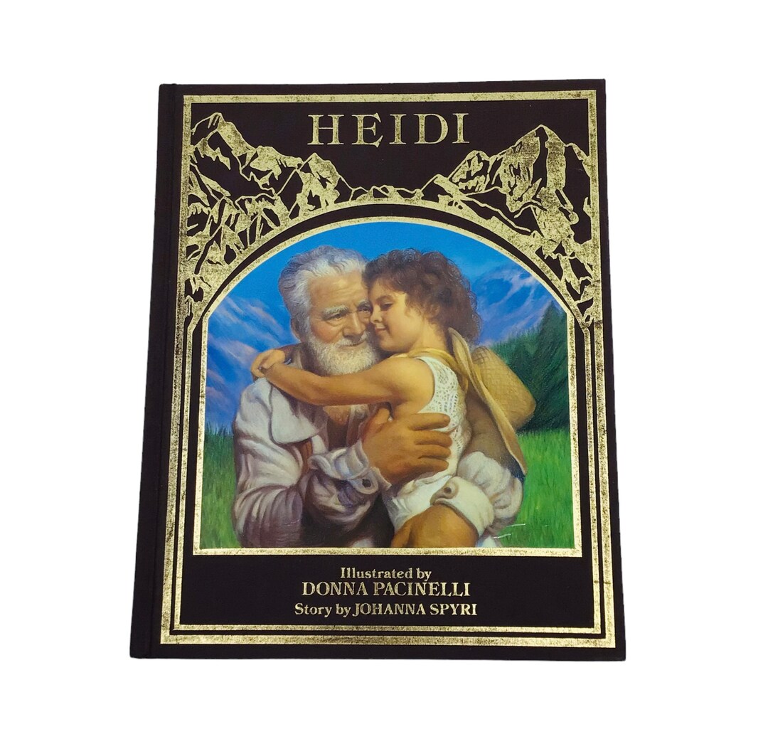HEIDI by Johanna Spyri Intro by Hayley Mills 1986 HC Unicorn Publishing ...