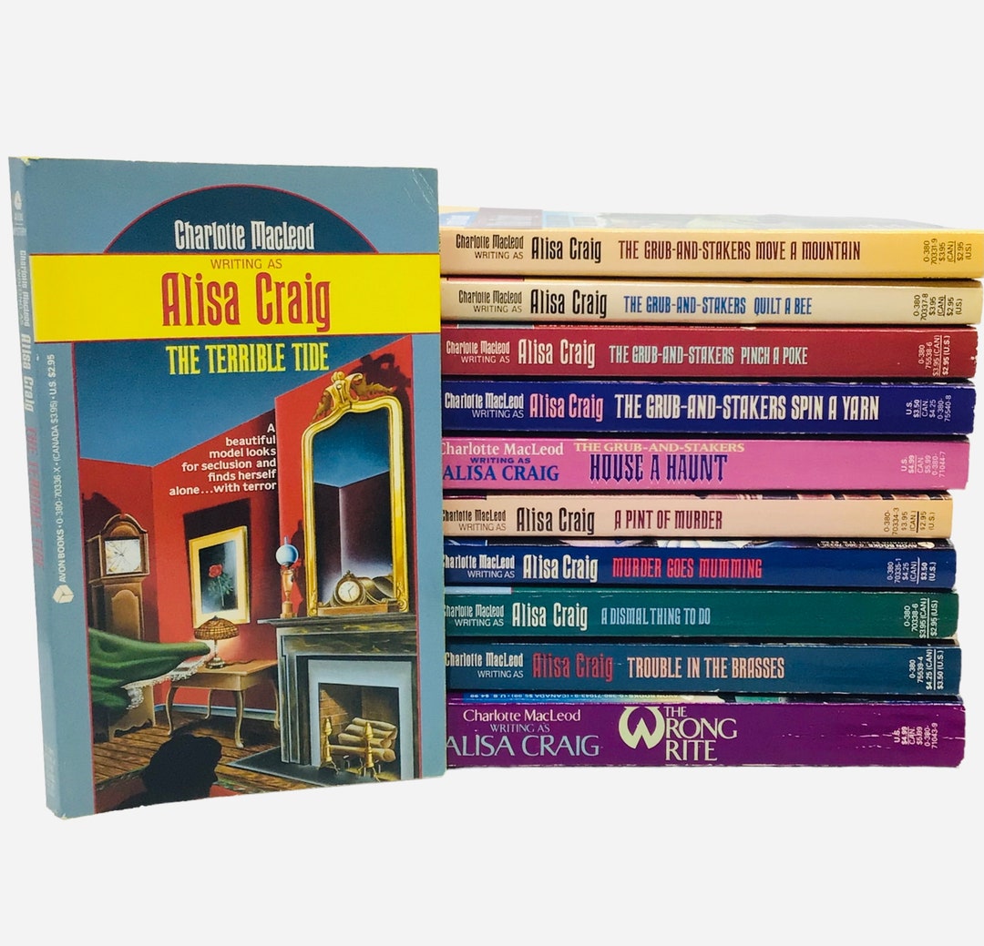 Charlotte Macleod Alisa Craig Complete Grub and Stakers 1-5 & Madoc ...