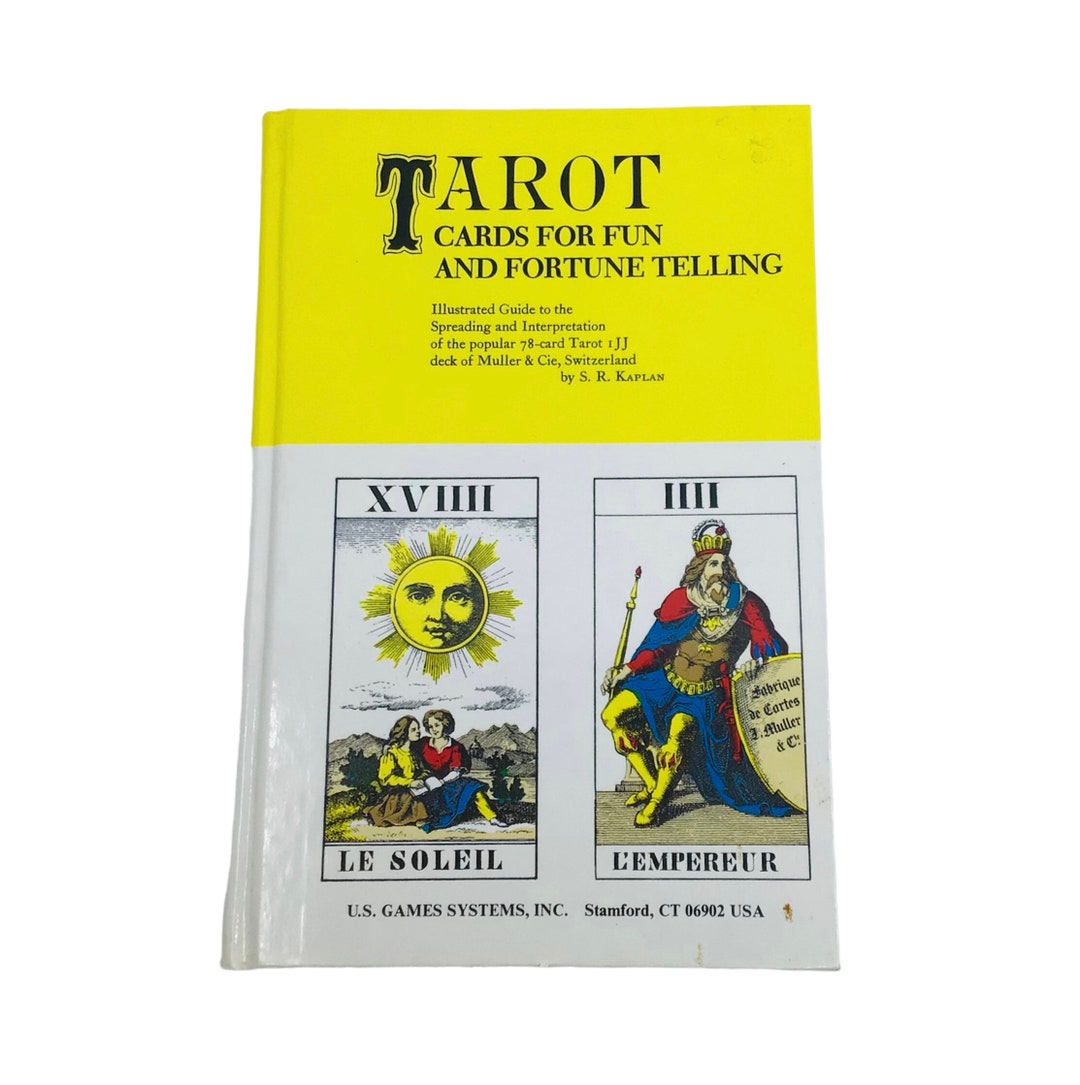 Tarot Cards for Fun and Fortune Telling Book & Spreadsheet S.R. Kaplan ...