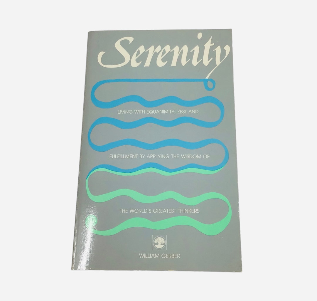 Serenity by William Gerber 1986 Paperback - Etsy