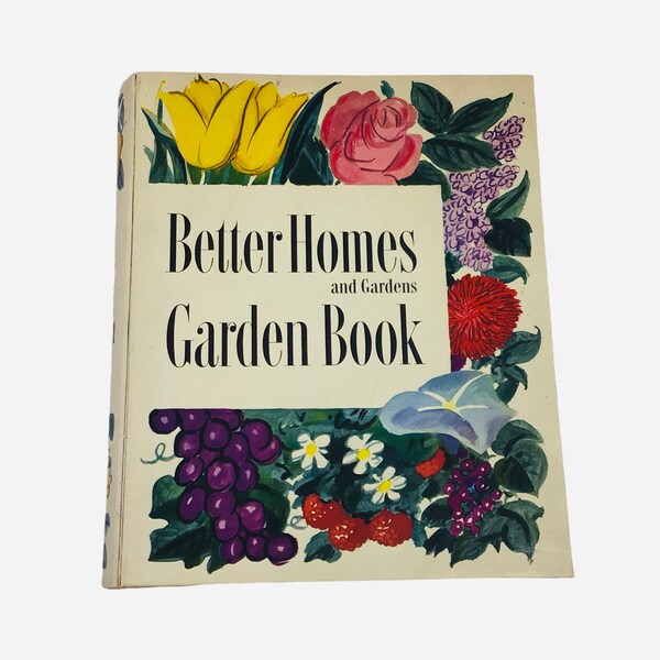Vintage Garden Book - Etsy