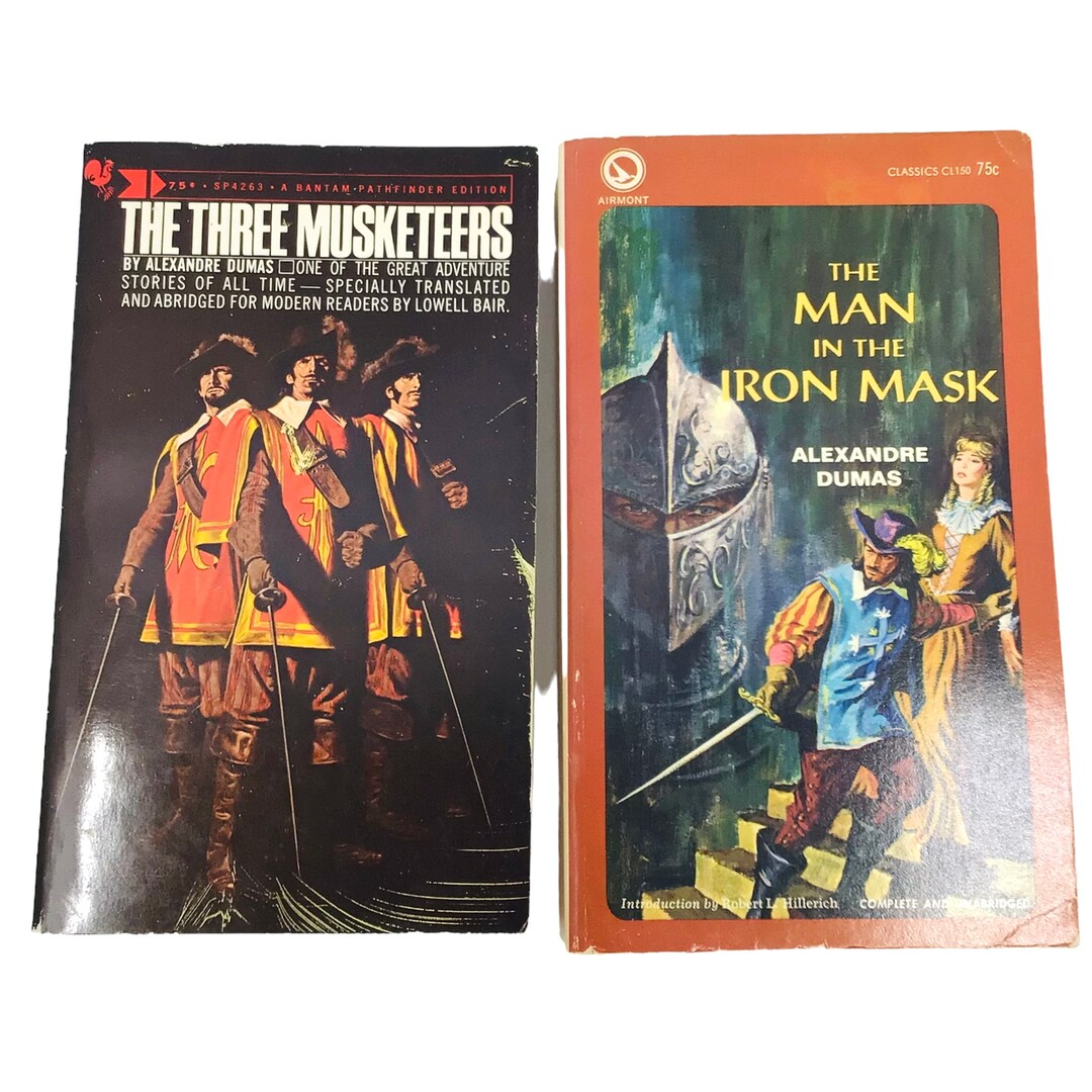 The Three Musketeers & the Man in the Iron Mask by Alexandre - Etsy