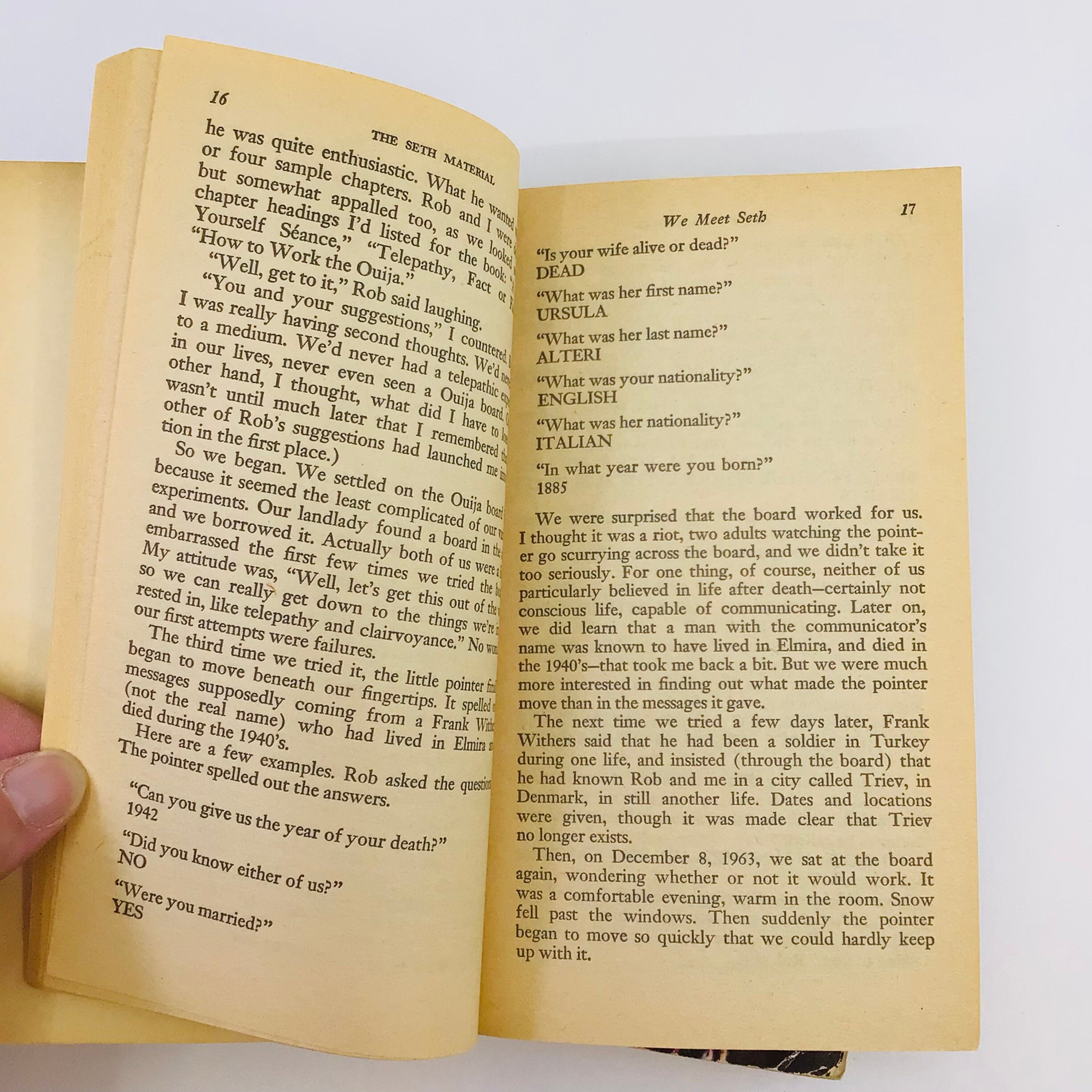 The Coming of Seth 1976 & the Seth Material 1978 by Jane - Etsy