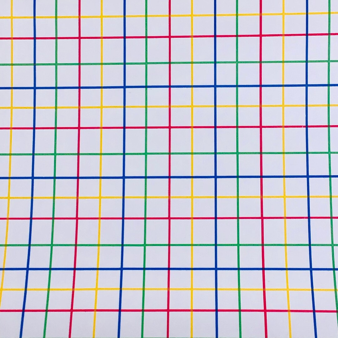 Vintage 80s Primary Colors Contact Paper Roll (gently Partially Used ...