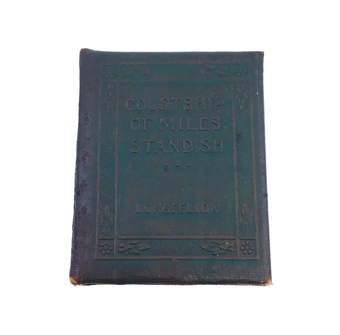 Little Leather Library the Courtship of Miles Standish by Henry ...