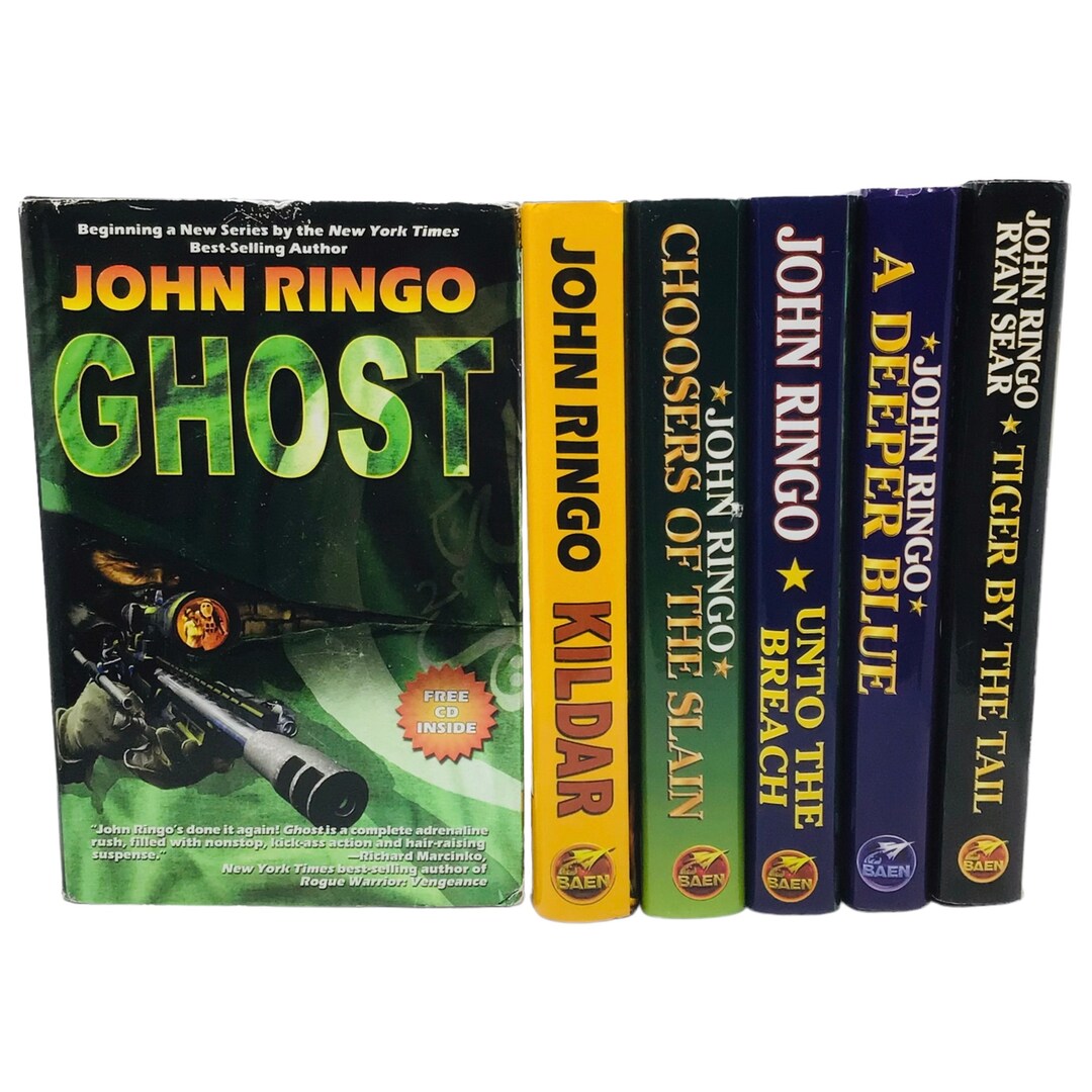 John Ringo Complete Paladin of Shadows Series Books 1-6 Hardcover DJ ...