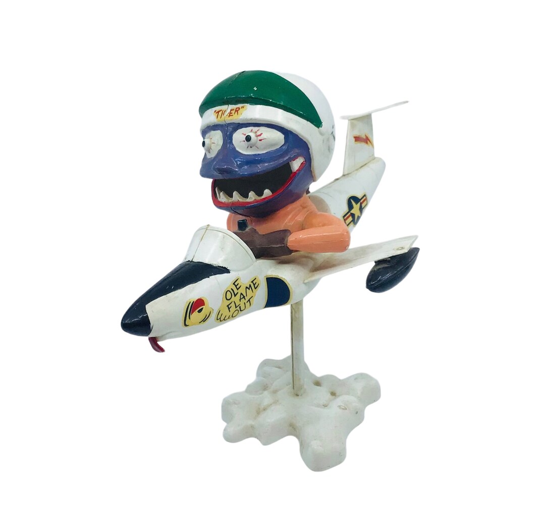 Vintage Original 1960s Freddy Flameout Wierd Ohs Jet Jockey Assembled ...