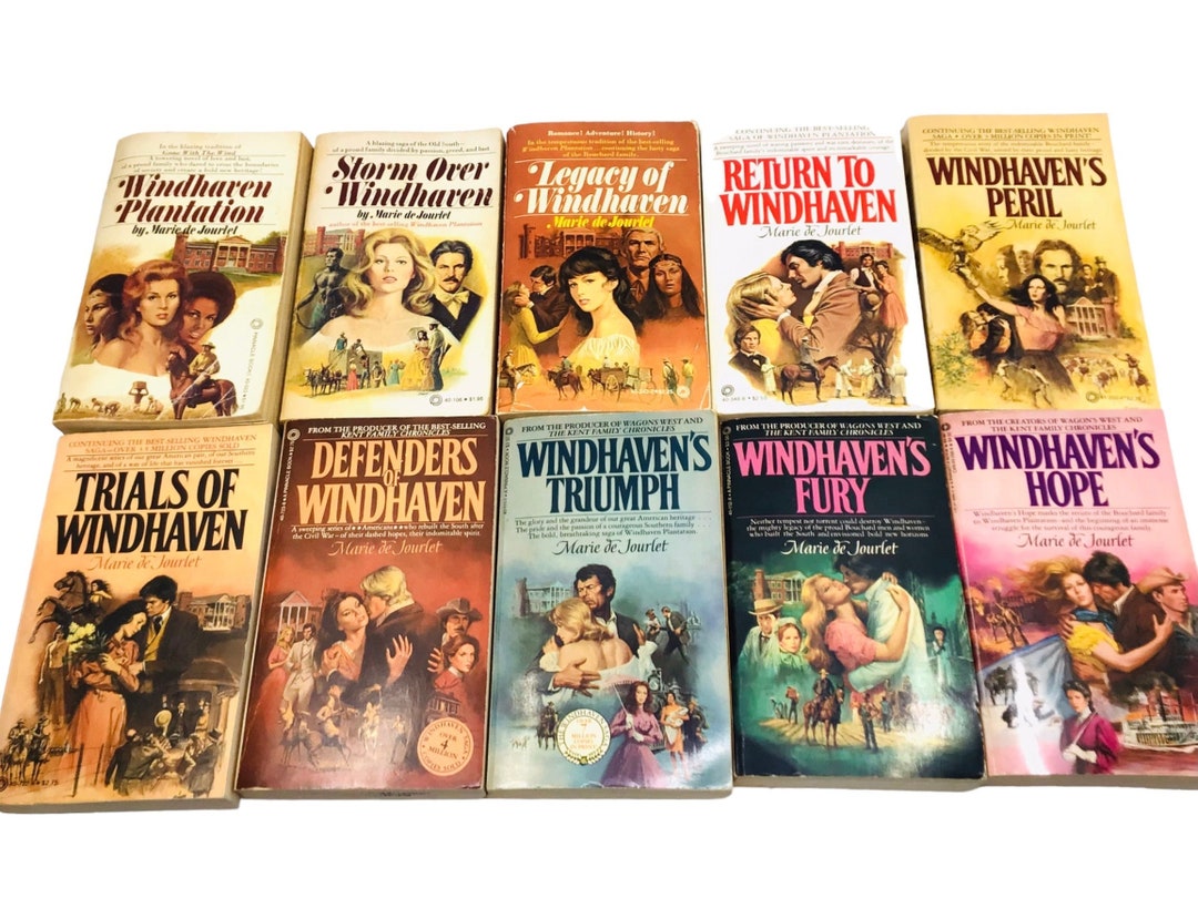 Marie De Jourlet Windhaven Saga Books 1-7, 10, 11, 13 Paperback Vintage ...