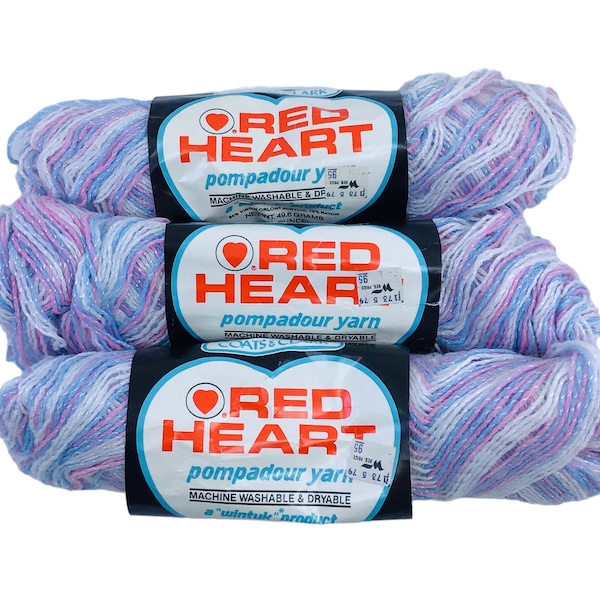 Red Heart Yarn - Etsy