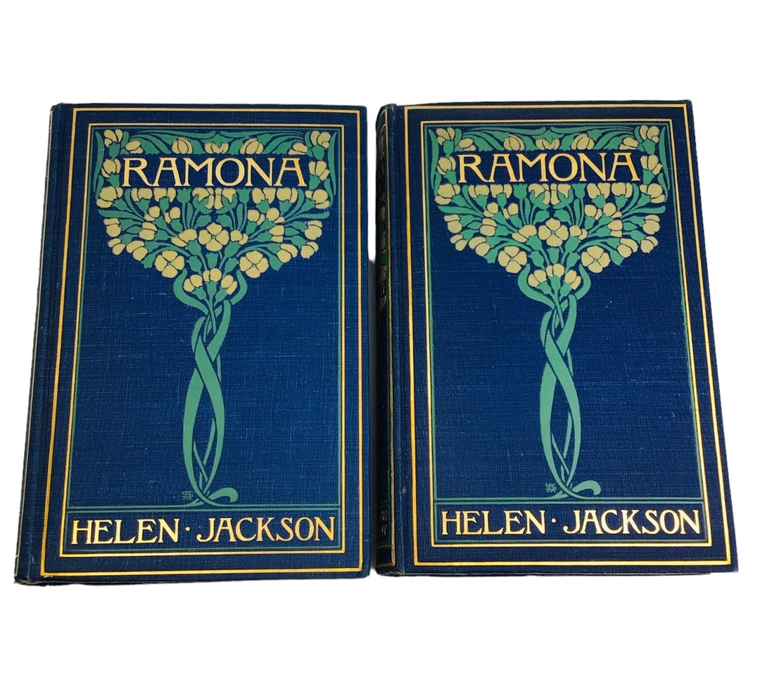 Helen Hunt Jackson Ramona 2 Vol Set Monterey Edition 1900 HC W ...