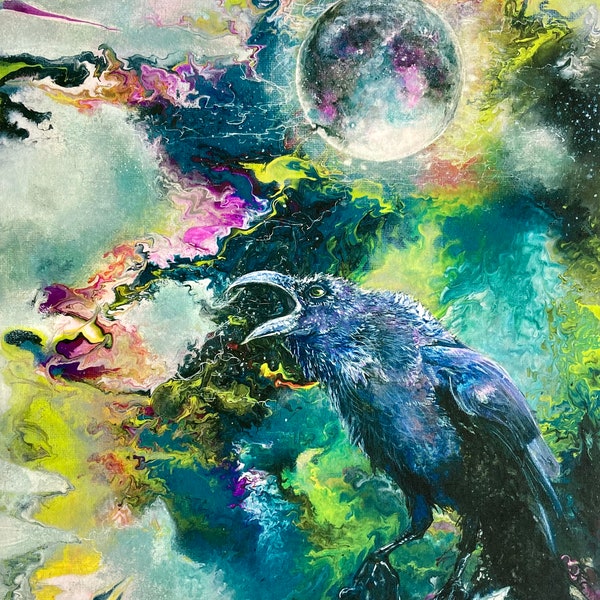 Raven Fine Art - Etsy