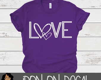 Police Officer Shield LOVE Iron on Decal With Size and Letter - Etsy