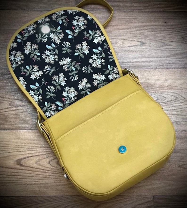 Maddy Saddle Bag PDF Sewing Pattern in English - Etsy