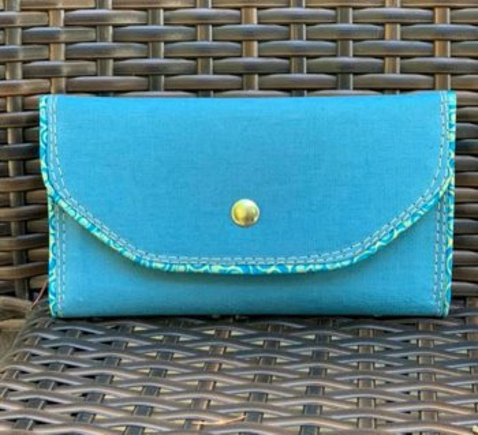 Slim Tri-fold Wallet - Pdf Sewing Pattern - FABRIC VERSION ONLY - Etsy