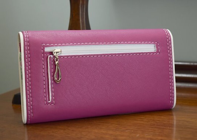 Slim Tri-fold Wallet - Pdf Sewing Pattern - VINYL/LEATHER VERSION - Etsy