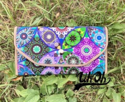 Slim Tri-fold Wallet - Pdf Sewing Pattern - FABRIC VERSION ONLY - Etsy
