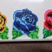 Beautiful Perler Roses made With Mini Perler Beads - Etsy