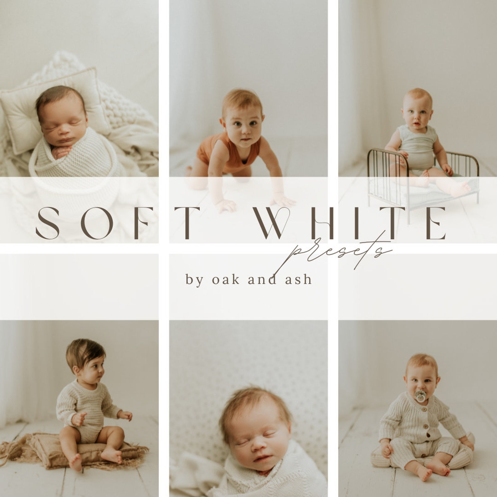 23 Newborn Presets | Lightroom Bundle | Mobile and Desktop | Adobe ...
