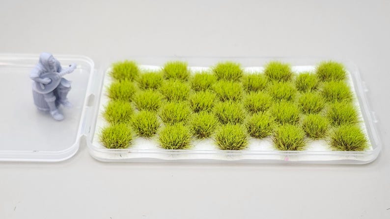 JHT - Grass Green Model Grass Clusters - Self Adhesive Grass Tufts ...