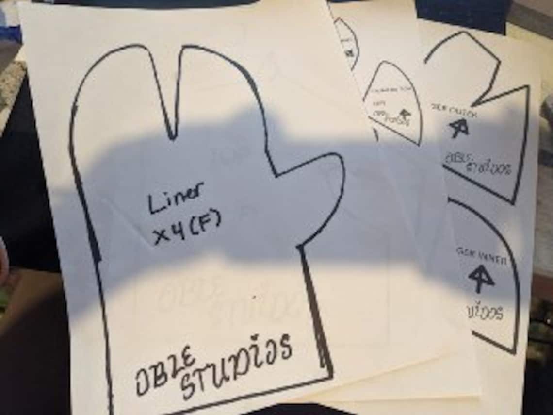 Puffy Hand Hoof Fursuit Pattern cloven Hoof | Etsy