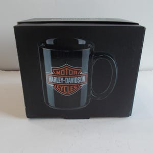 Harley Davidson~coffee~mug~cup~bar and Shield~old Stock~original Box ...