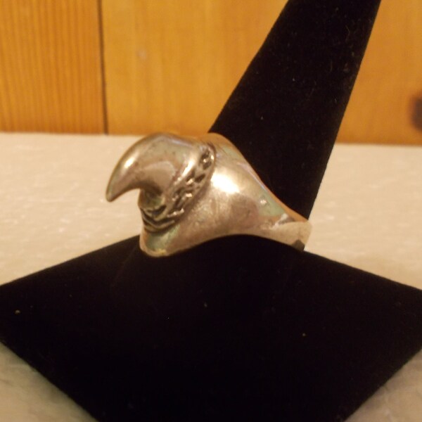 Vintage Biker Ring - Etsy