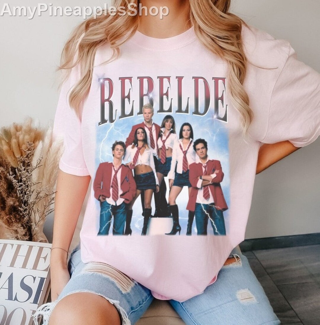 Rebelde PNG Rebelde Tour 2023 RBD Logo Rbd Fans Shirt 1 - Etsy Australia