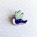 Fairy Slug Hard Enamel Pin // Cute Fairy Pin // Fairy Animal - Etsy