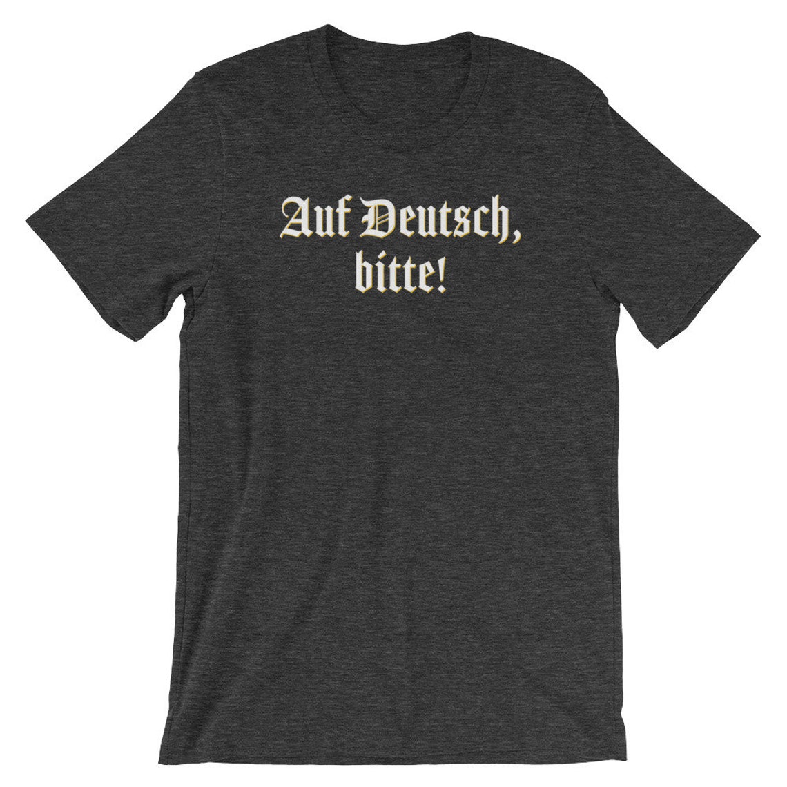 Auf Deutsch, Bitte German Teacher T-shirt - Etsy