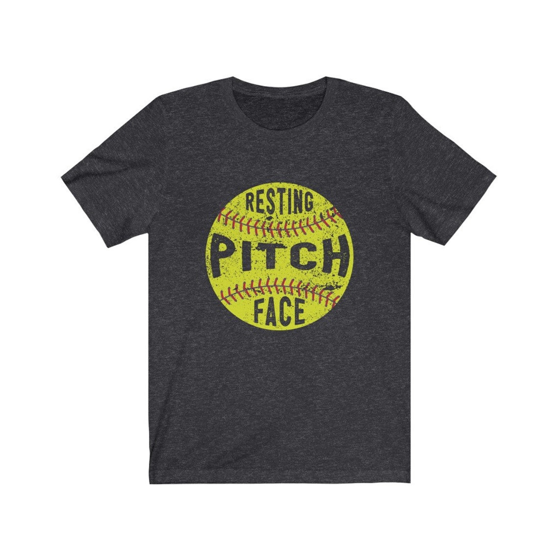 Softball Shirt - Resting Pitch Face T-shirt - Fast Pitch Pitcher ...