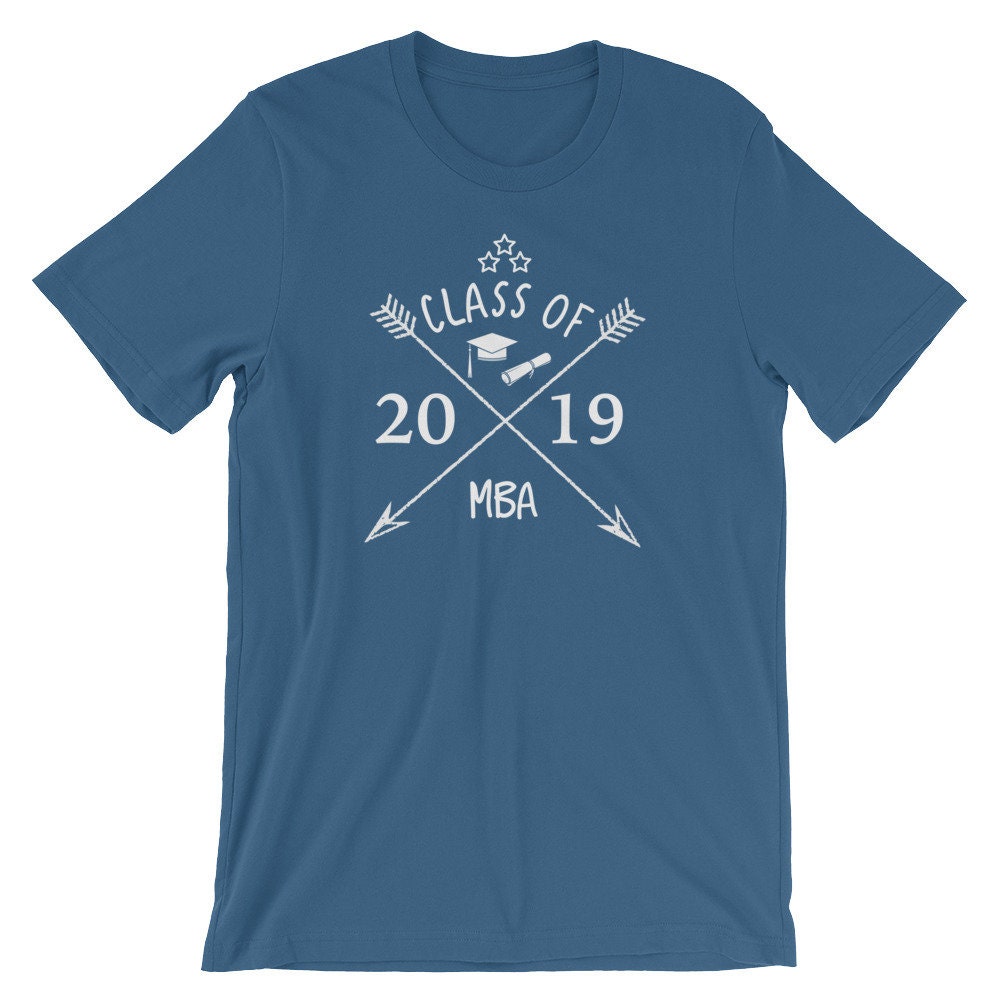 Class of 2019, MBA Graduate, Graduation Gift, Short-sleeve Unisex T ...