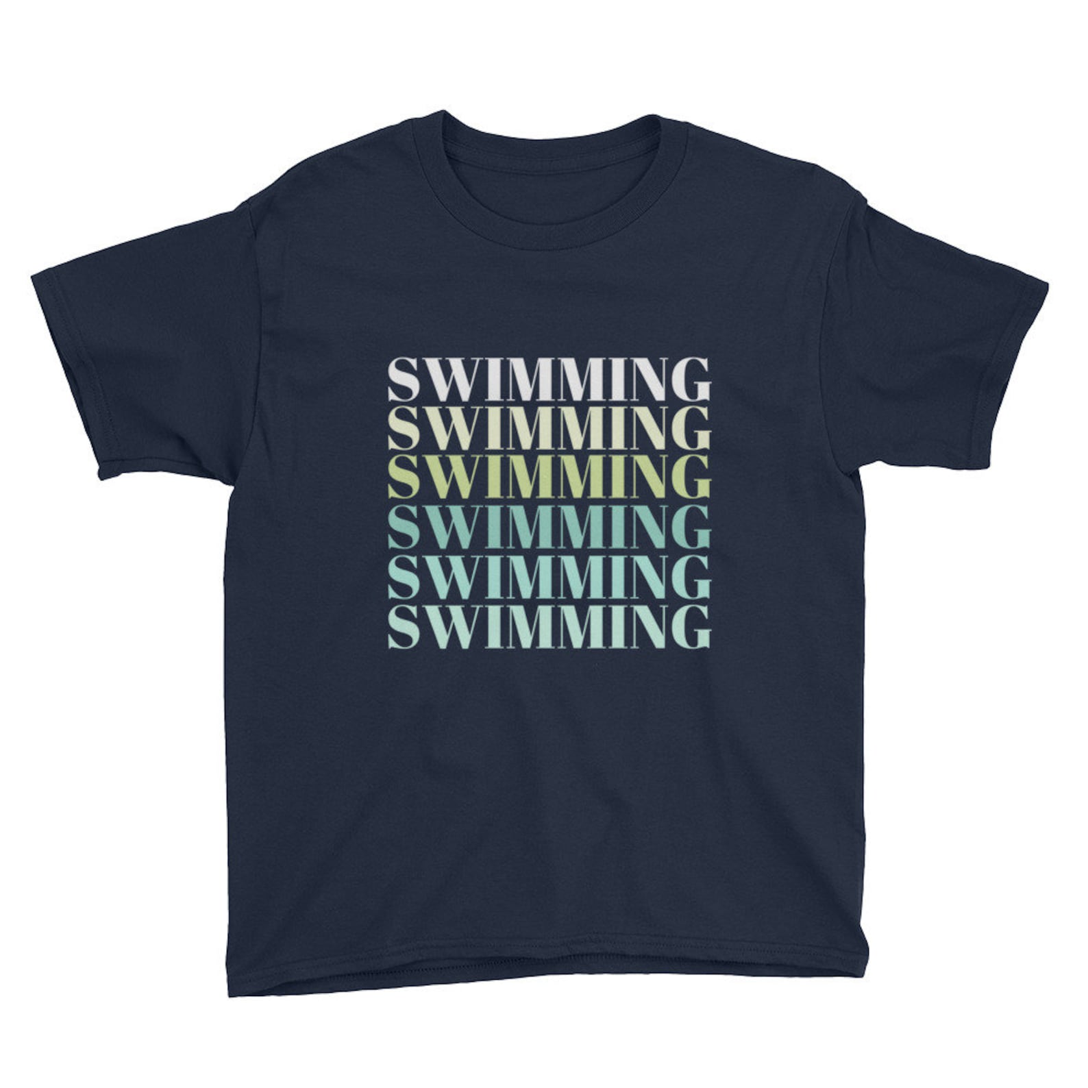 Swimming Tshirt for Girls and Boys Kids Swimming Gift Shirt - Etsy