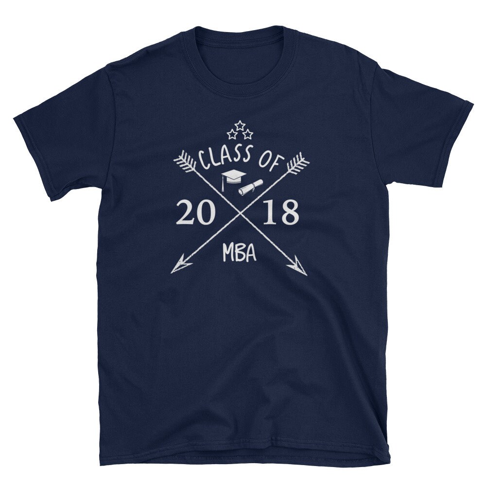 Class of 2018, MBA Graduate, Graduation Gift, Short-sleeve Unisex T ...