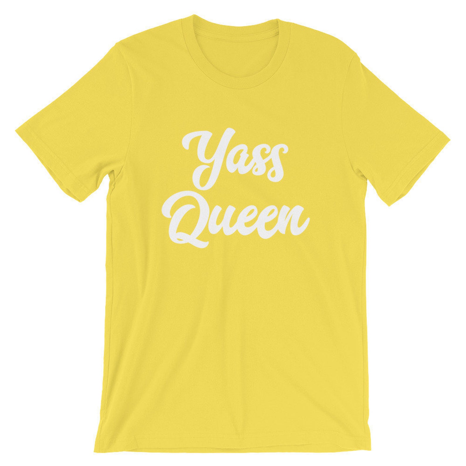 Yass Queen Fabulous Short Sleeve Unisex T Shirt Etsy