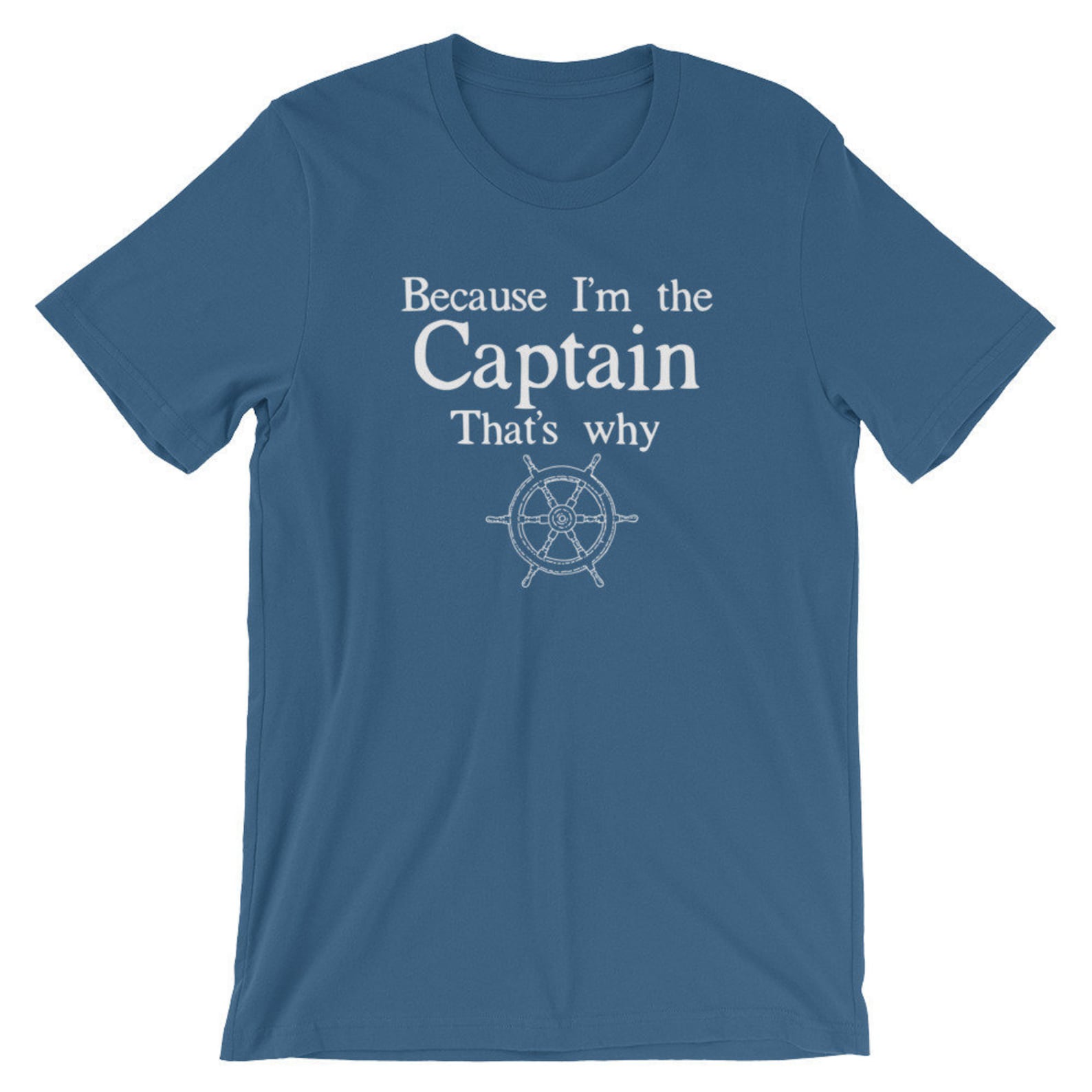 Boat Captain Shirt, Captain of the Boat, Captain Gift, Short-sleeve ...