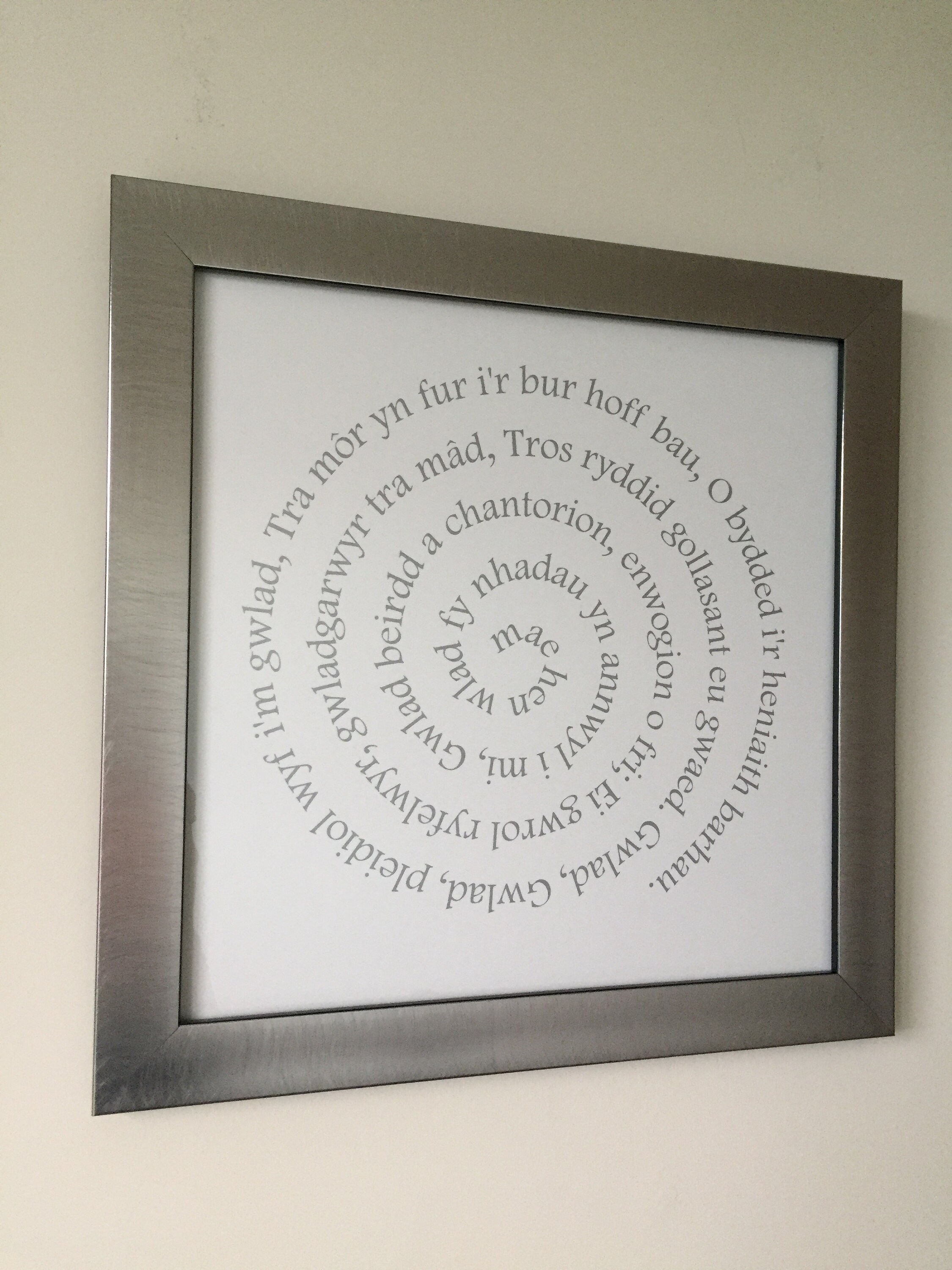 Welsh National Anthem Limited Edition Print. - Etsy