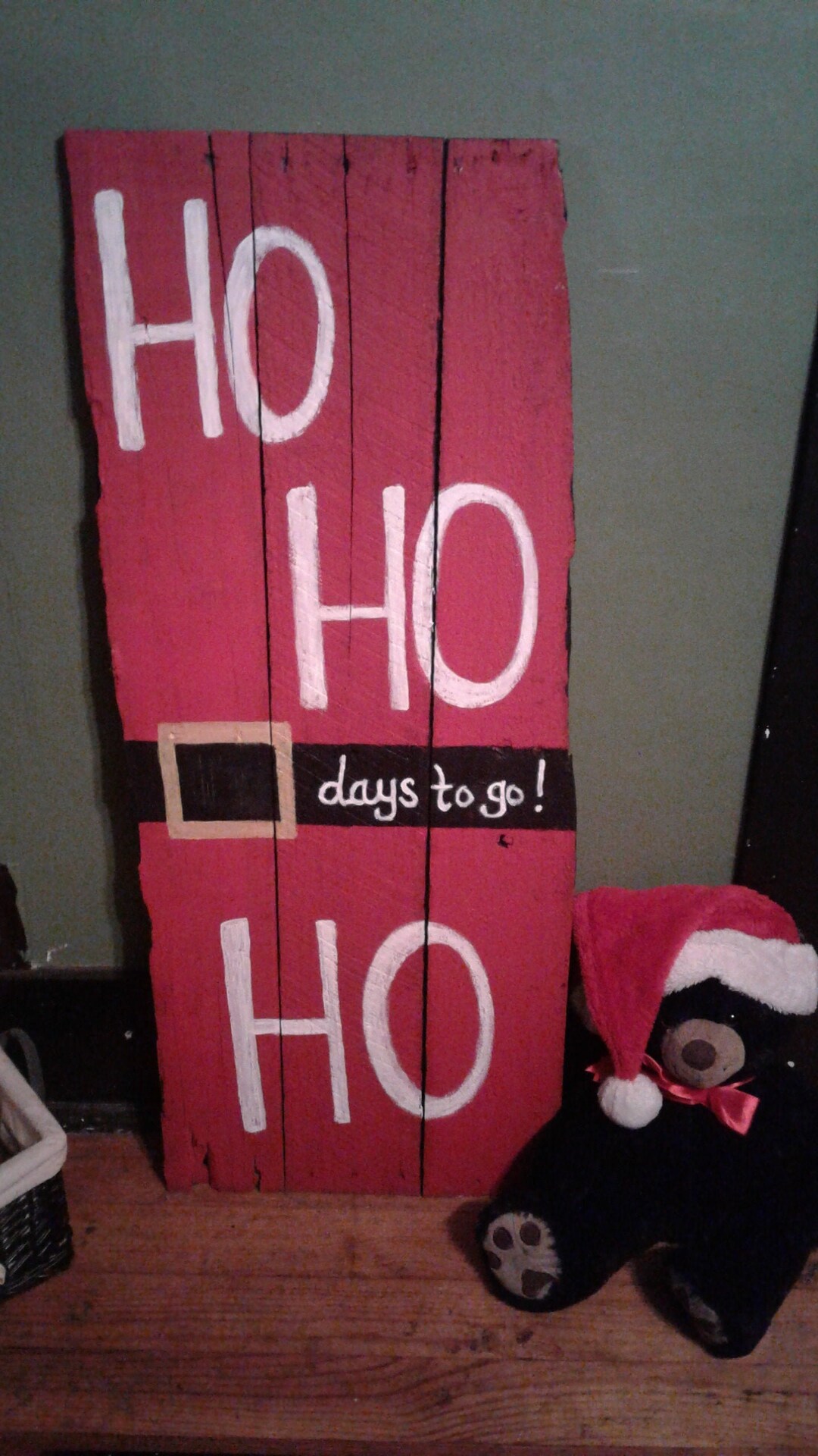 Santa Sign, Christmas Holiday Decor, Winter Season - Etsy