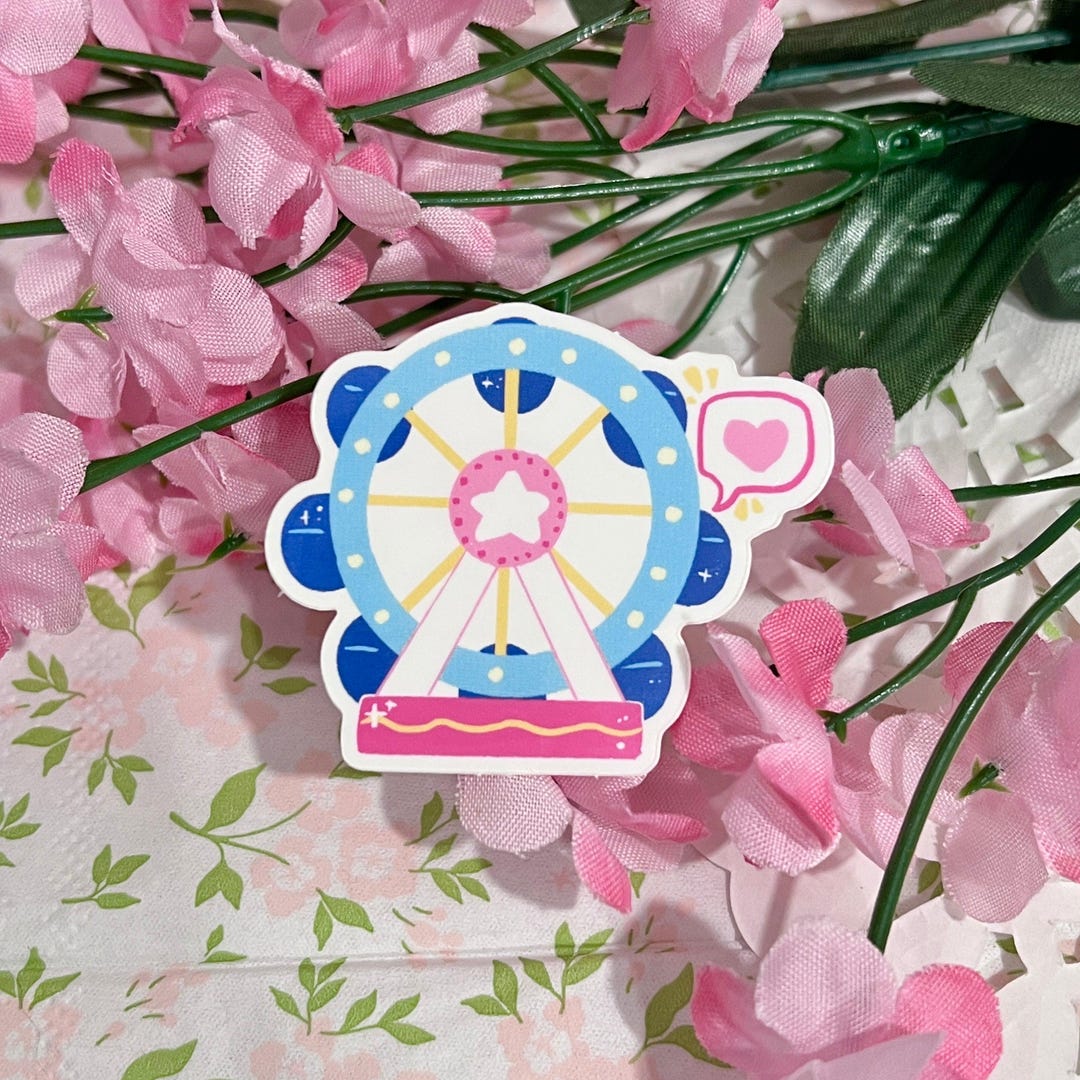 Fair Ferris Wheel ~ Sticker - Etsy