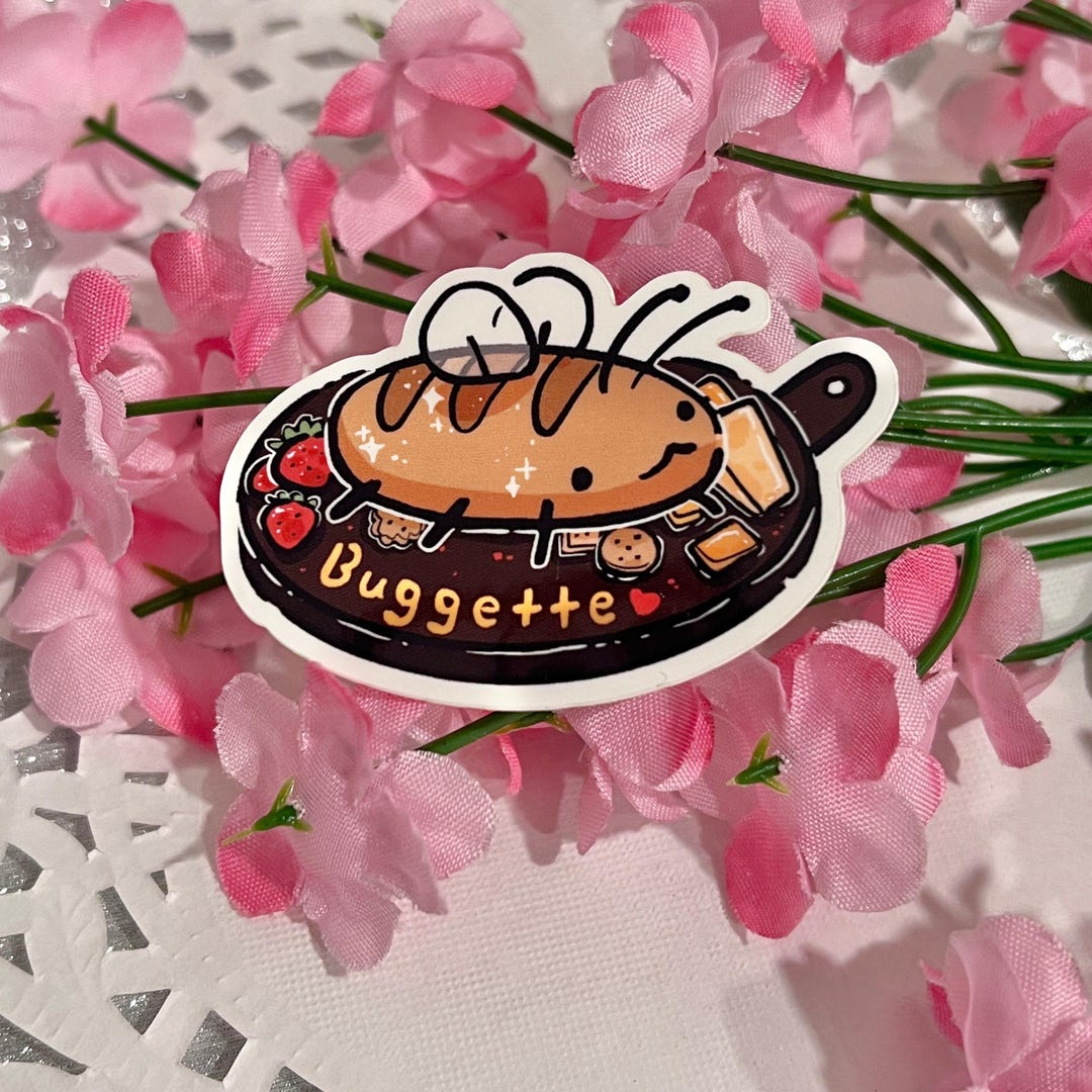 Buggette (bug Baguette) ~ Sticker - Etsy